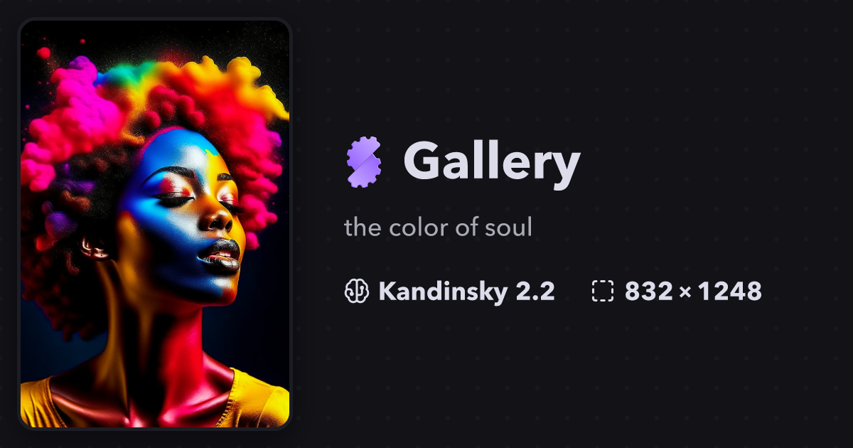 "the color of soul" | Gallery | Stablecog