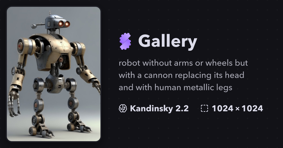 "robot without arms or wheels but with..." | Gallery | Stablecog