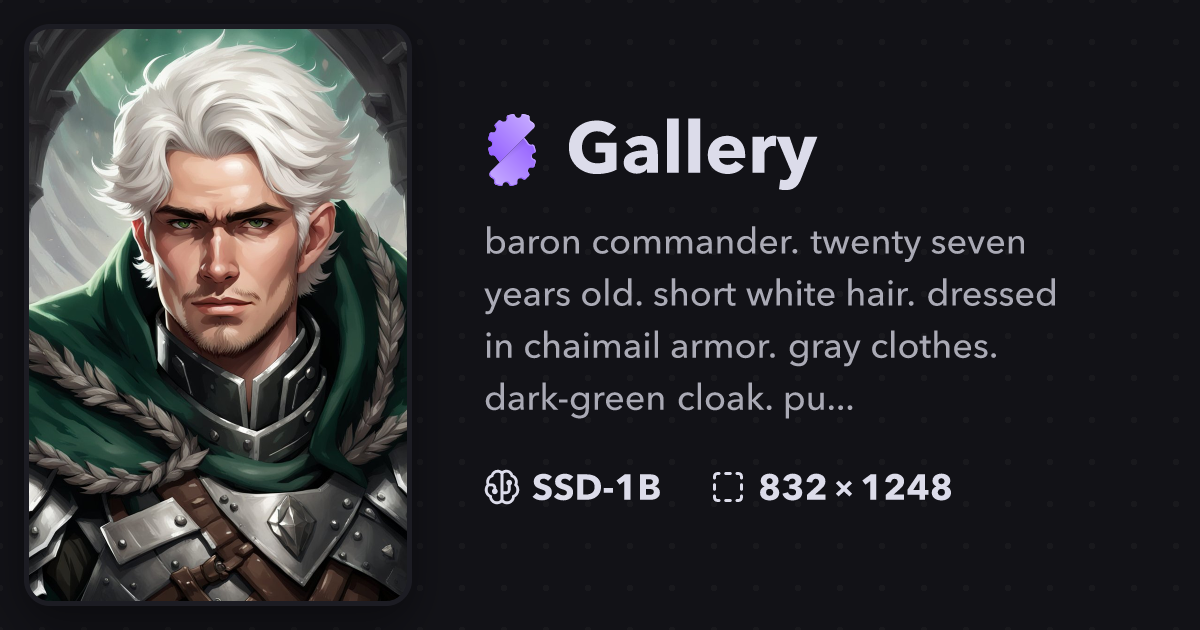 "baron commander. twenty seven years o..." | Gallery | Stablecog