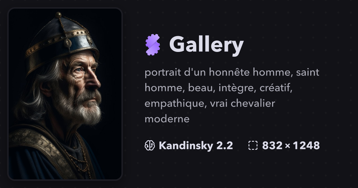"portrait d'un honnête homme, saint ho..." | Gallery | Stablecog