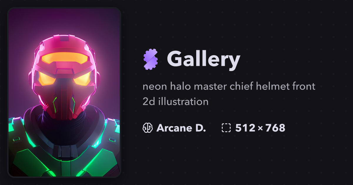 "neon halo master chief helmet front 2..." | Gallery | Stablecog