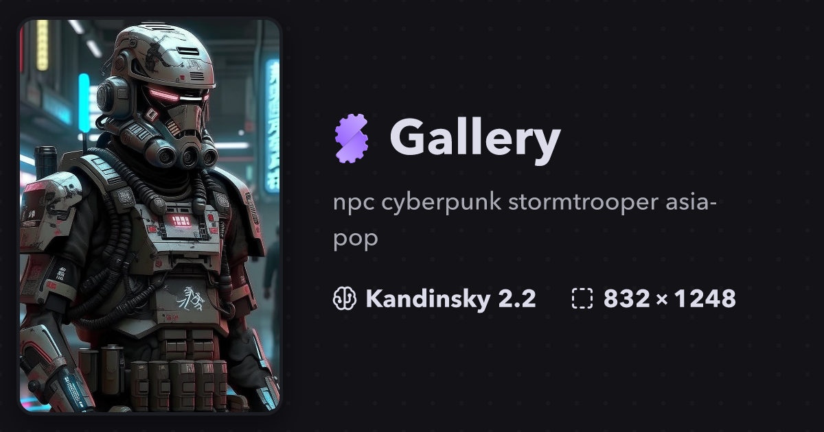"npc cyberpunk stormtrooper asia-pop" | Gallery | Stablecog