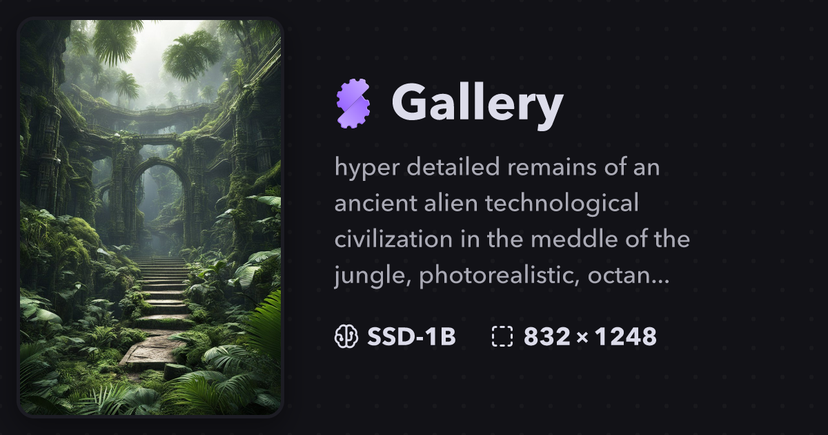 "hyper detailed remains of an ancient ..." | Gallery | Stablecog