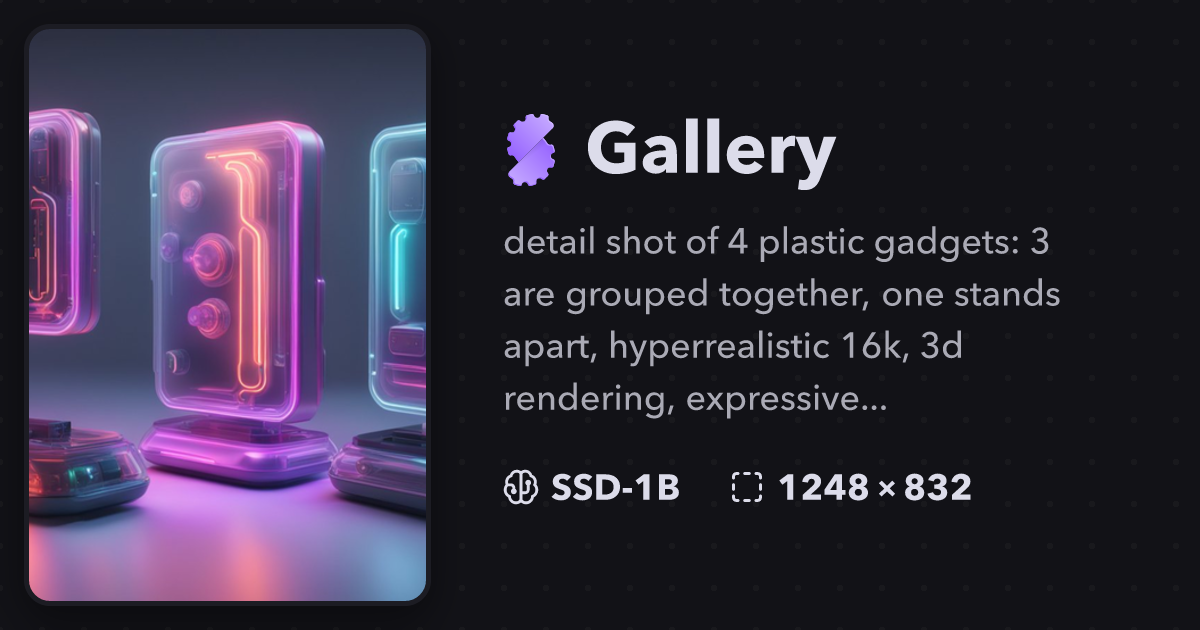 "detail shot of 4 plastic gadgets: 3 a..." | Gallery | Stablecog