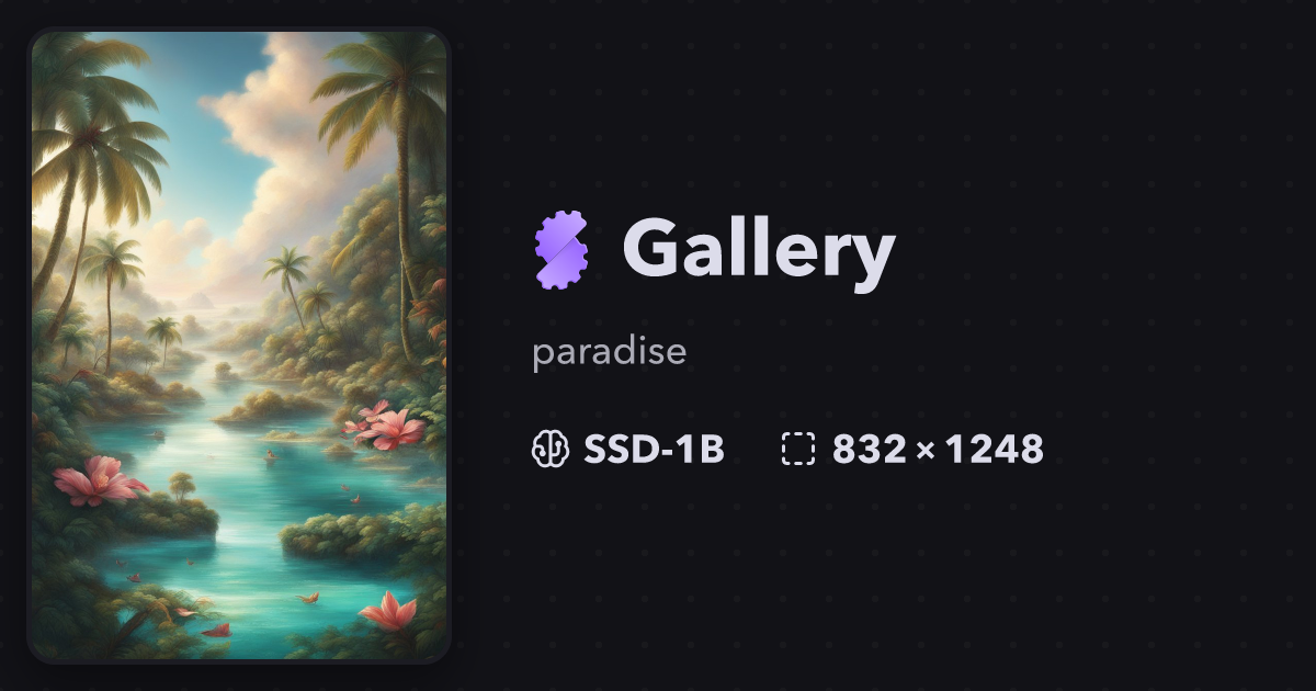 Paradise | Gallery