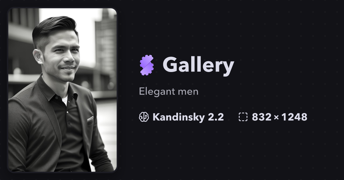 "Elegant men" | Gallery | Stablecog