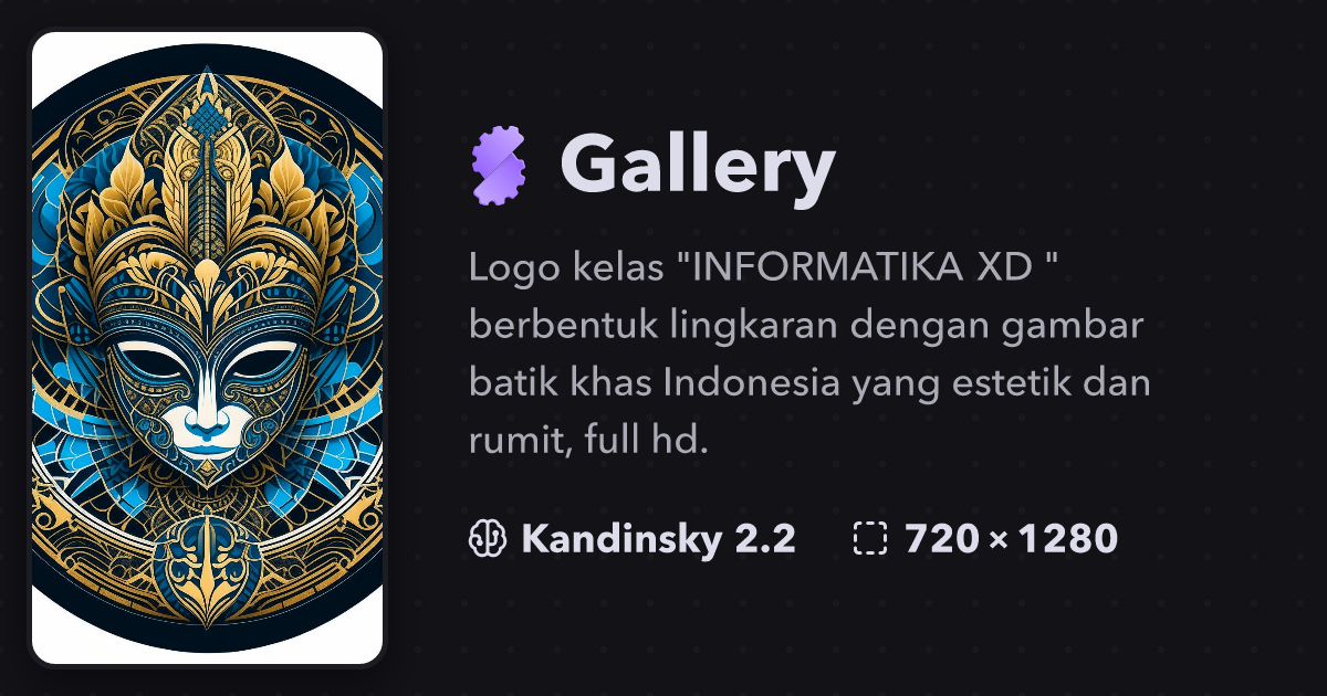 Logo kelas "INFORMATIKA XD " berbentuk lingkaran d... | Gallery