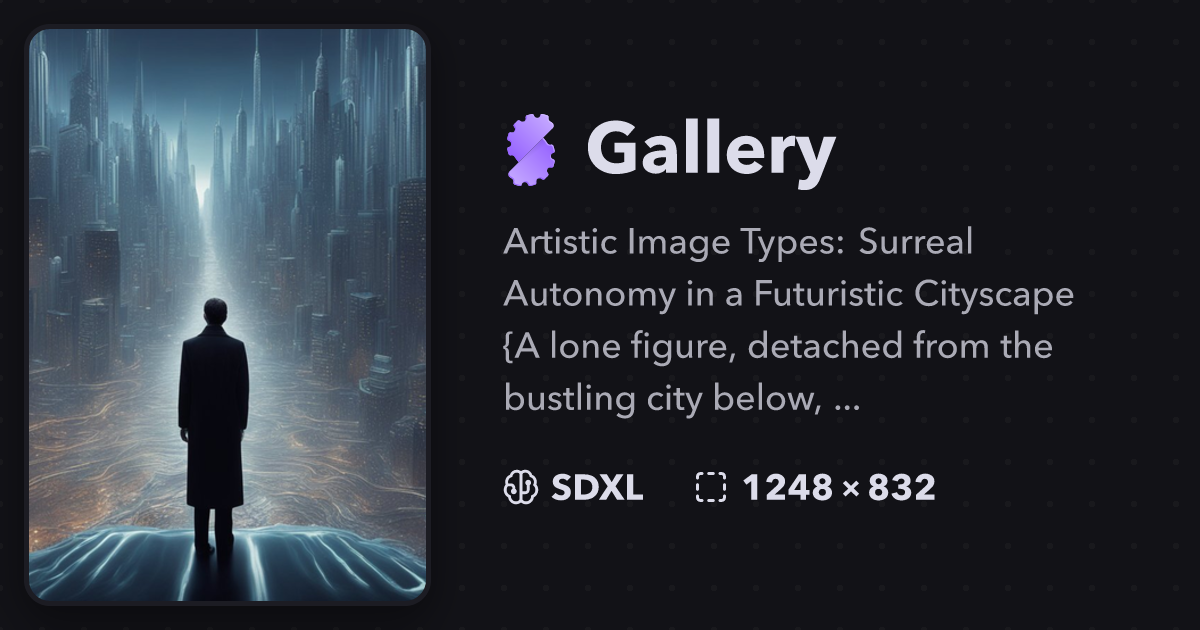 "Artistic Image Types: Surreal Autonomy i..." | Gallery | Stablecog