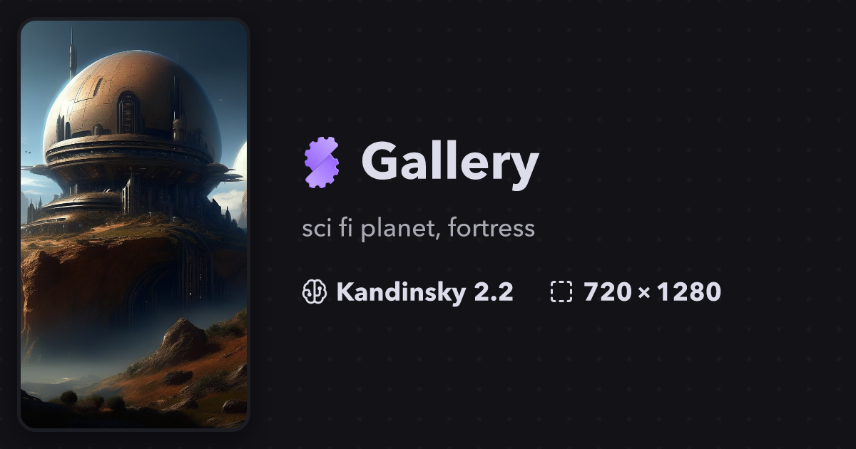 "sci fi planet, fortress" | Gallery | Stablecog
