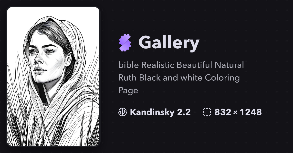 "bible Realistic Beautiful Natural Ruth B..." | Gallery | Stablecog