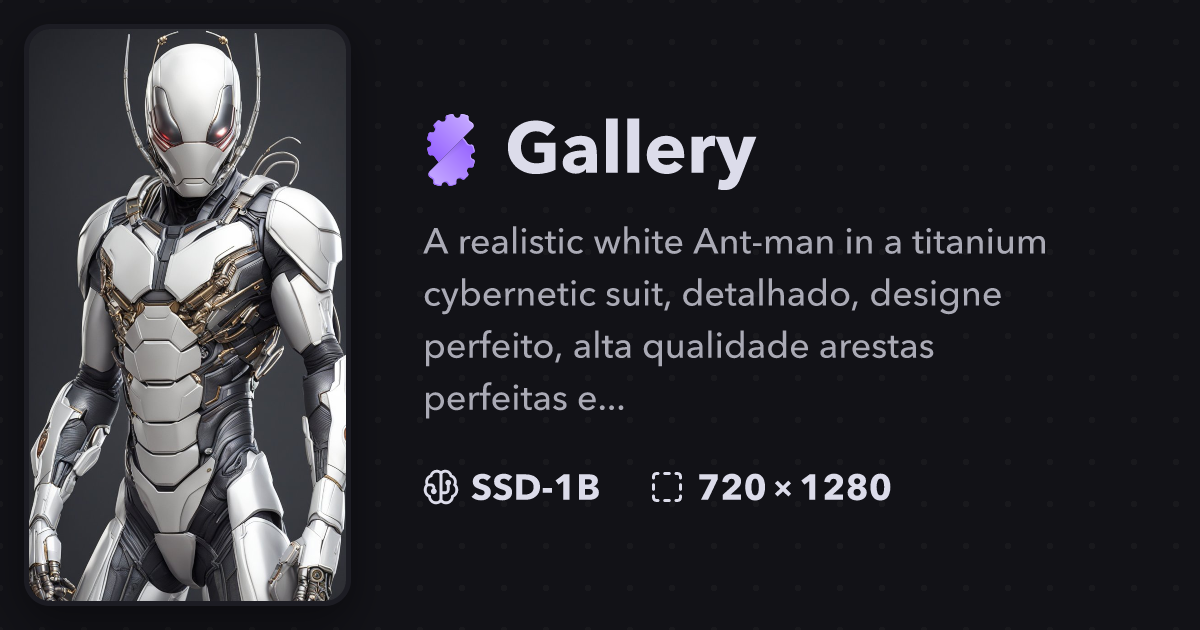 "A realistic white Ant-man in a titani..." | Gallery | Stablecog