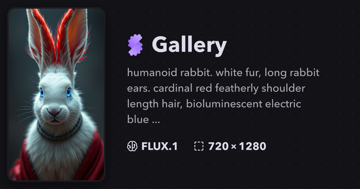 "humanoid rabbit. white fur, long rabb..." | Gallery | Stablecog