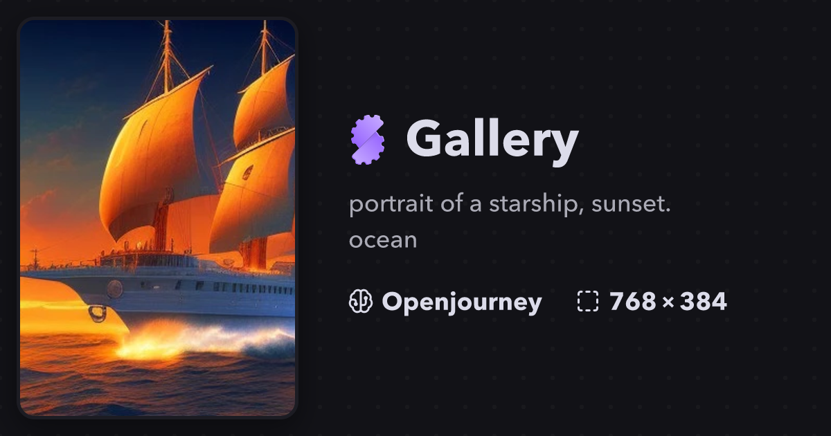 "portrait of a starship, sunset. ocean" | Gallery | Stablecog