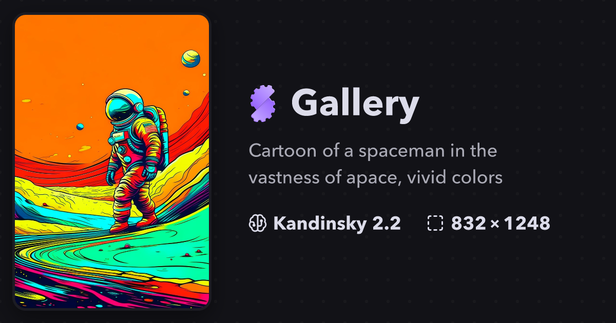 Cartoon of a spaceman in the vastness of apace, vi... | Gallery