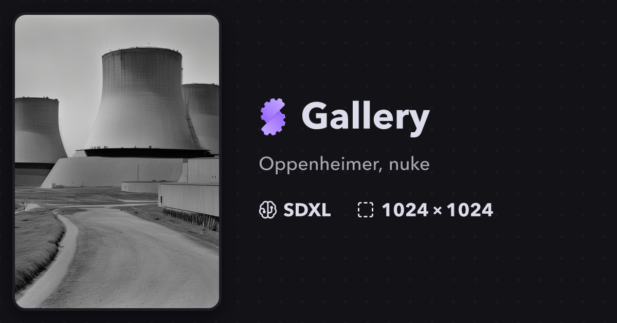 "Oppenheimer, nuke" | Gallery | Stablecog