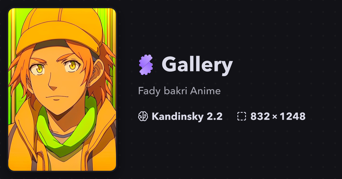 "Fady bakri Anime" | Gallery | Stablecog