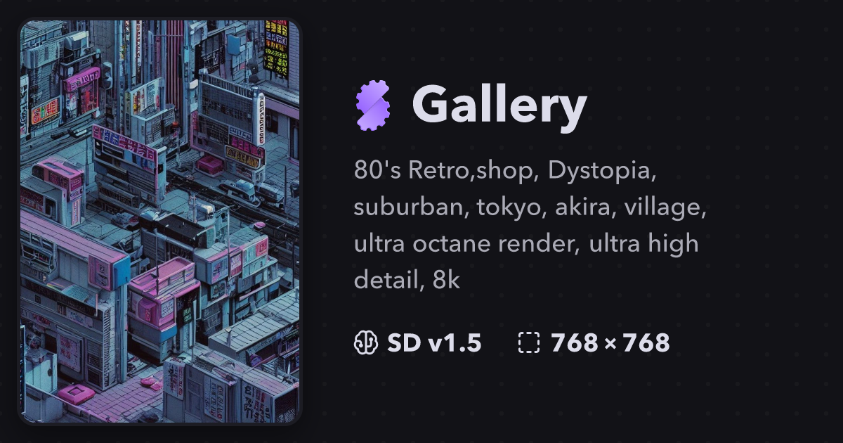 "80's Retro,shop, Dystopia, suburban, ..." | Gallery | Stablecog