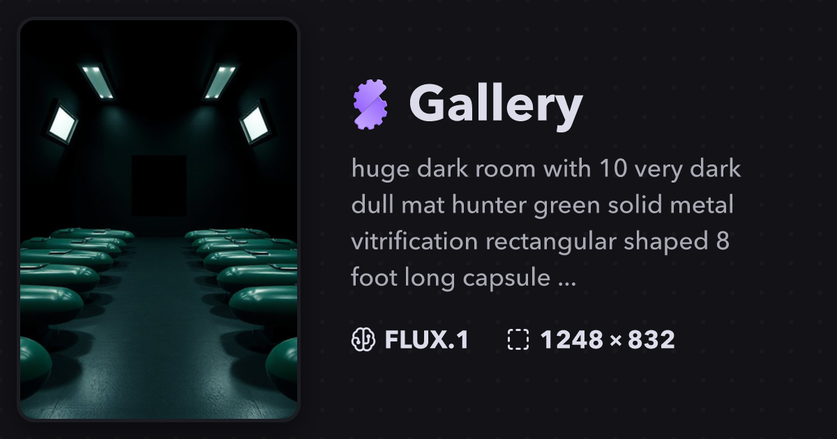 "huge dark room with 10 very dark dull..." | Gallery | Stablecog