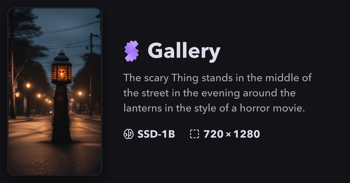 "The scary Thing stands in the middle ..." | Gallery | Stablecog