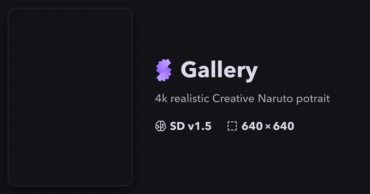 " 4k realistic Creative Naruto potrait" | Gallery | Stablecog