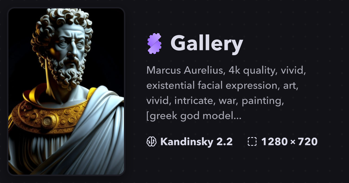 "Marcus Aurelius, 4k quality, vivid, e..." | Gallery | Stablecog