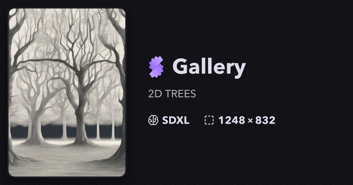 2D TREES | Gallery