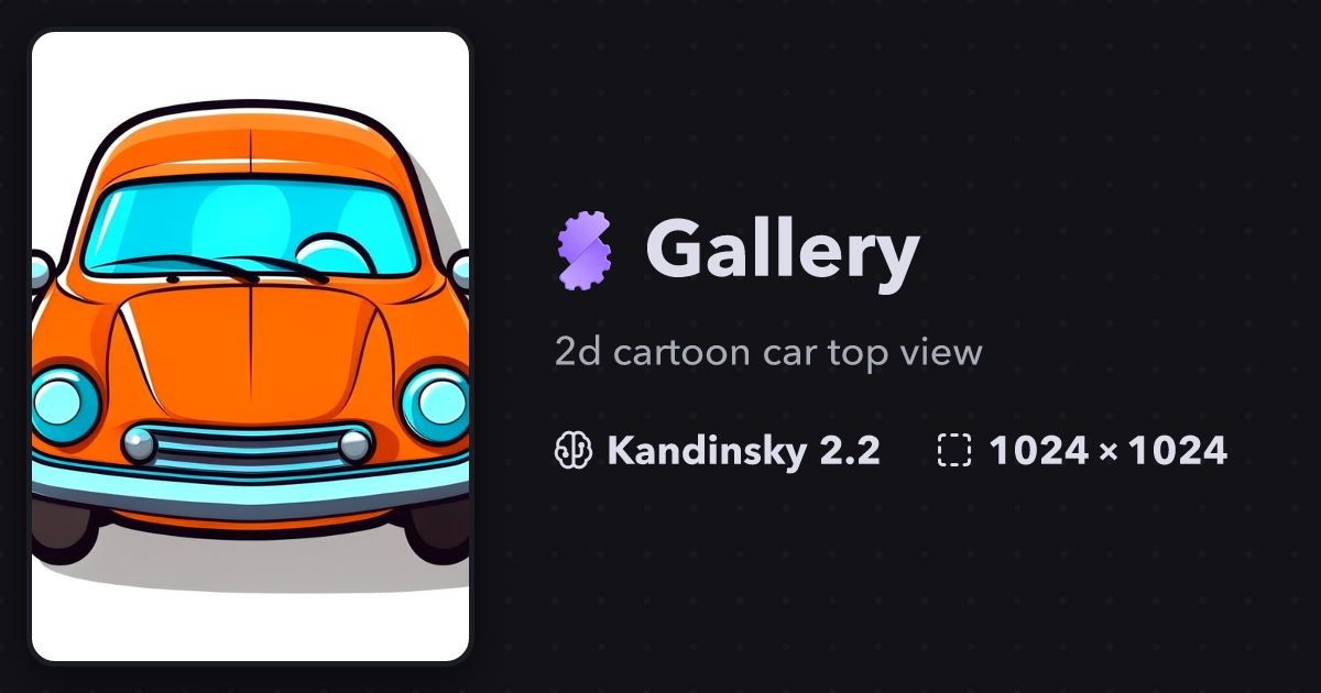 "2d cartoon car top view" | Gallery | Stablecog