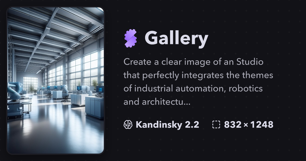 "Create a clear image of an Studio that p..." | Gallery | Stablecog