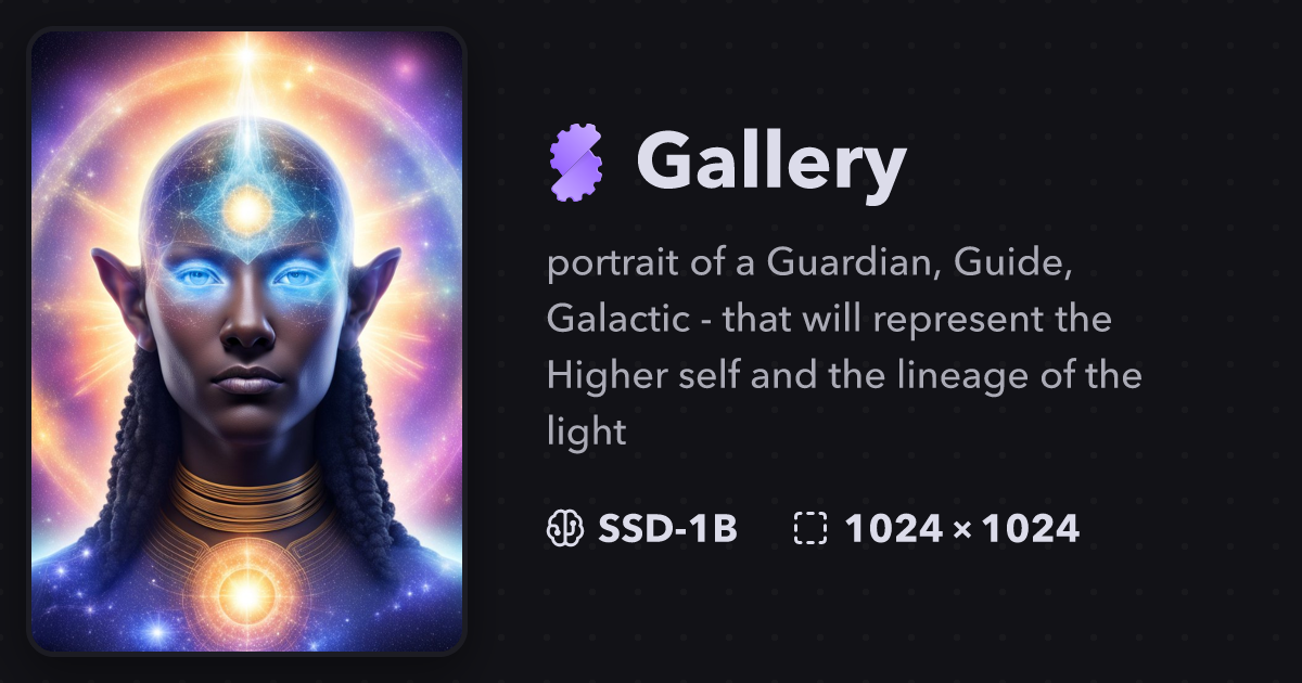 "portrait of a Guardian, Guide, Galact..." | Gallery | Stablecog