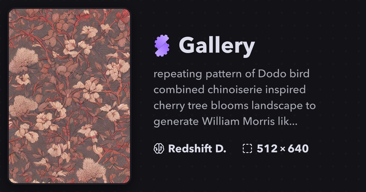"repeating pattern of Dodo bird combin..." | Gallery | Stablecog