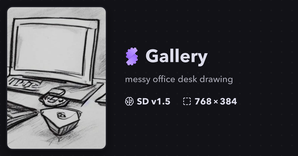"messy office desk drawing" | Gallery | Stablecog