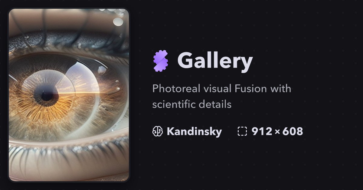 "Photoreal visual Fusion with scientif..." | Gallery | Stablecog