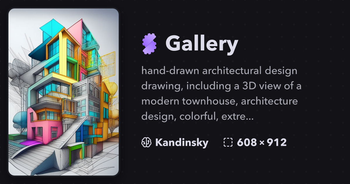 "hand-drawn architectural design drawi..." | Gallery | Stablecog