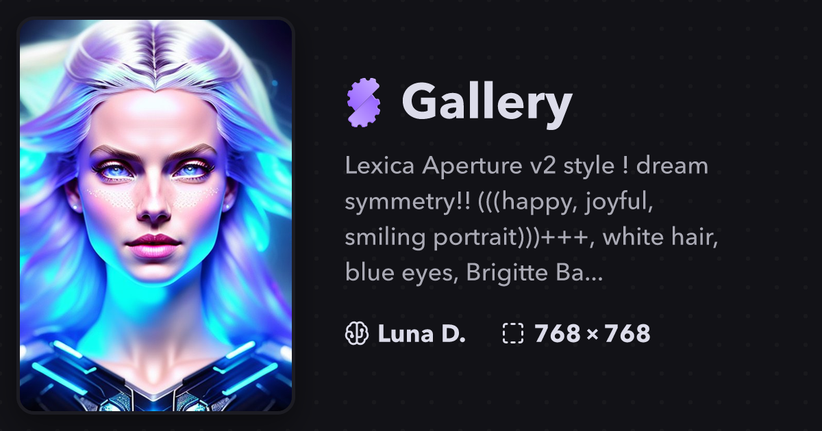 "Lexica Aperture v2 style ! dream symm..." | Gallery | Stablecog