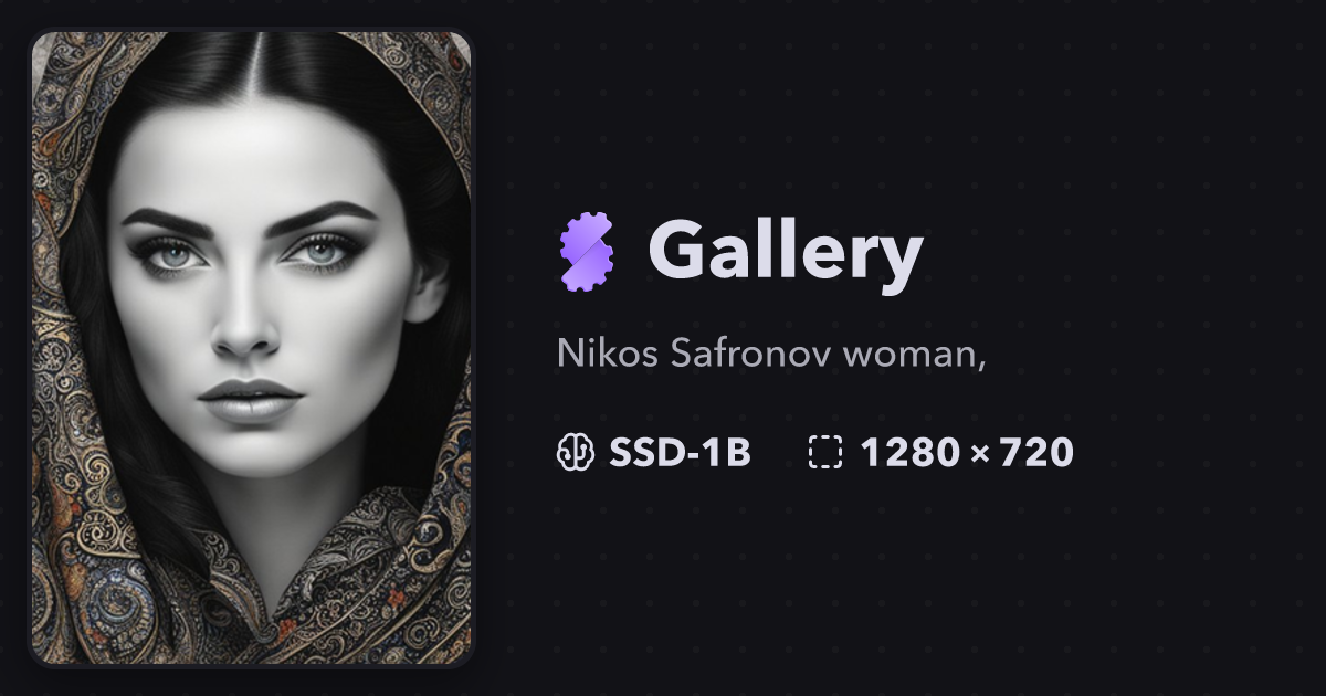 "Nikos Safronov woman," | Gallery | Stablecog
