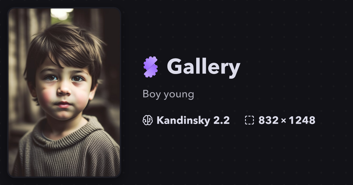 "Boy young" | Gallery | Stablecog