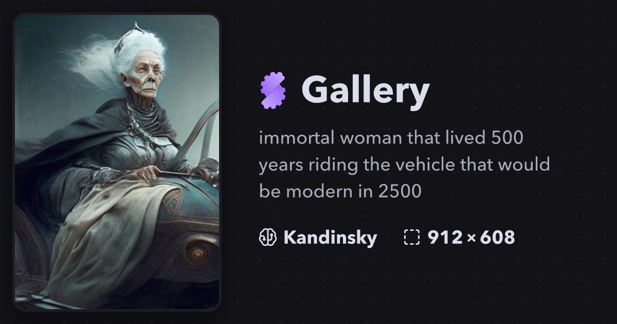 "immortal woman that lived 500 years r..." | Gallery | Stablecog