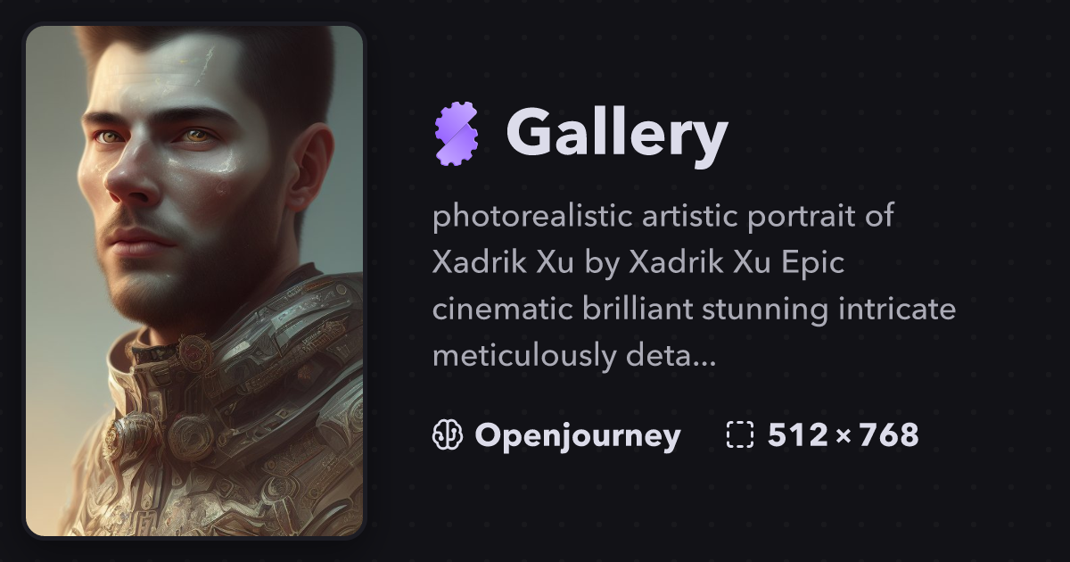 "photorealistic artistic portrait of X..." | Gallery | Stablecog