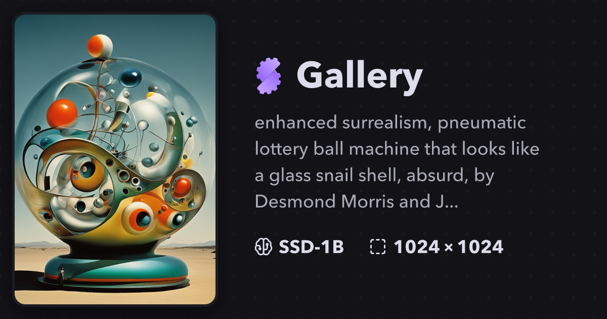 "enhanced surrealism, pneumatic lotter..." | Gallery | Stablecog