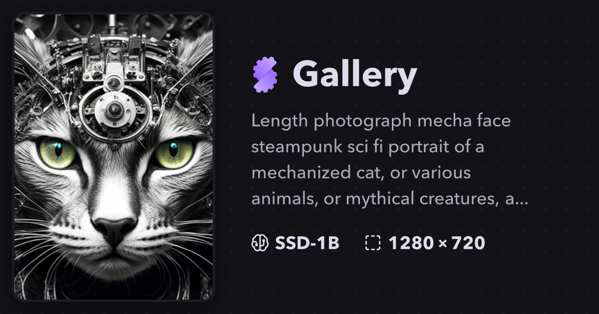 "Length photograph mecha face steampunk s..." | Gallery | Stablecog