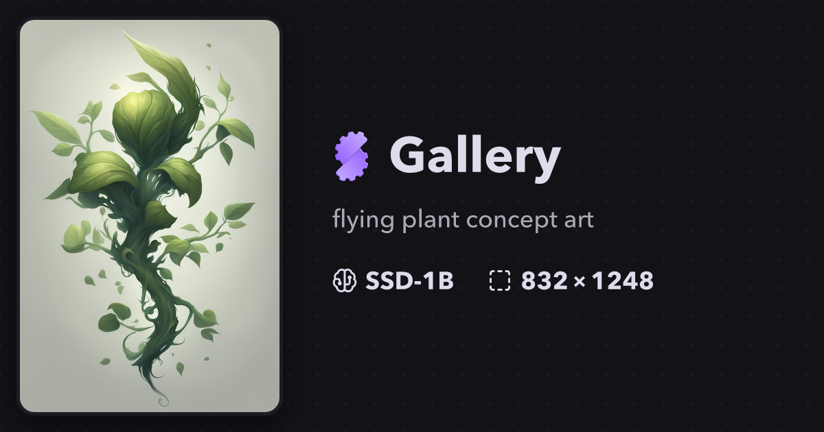 "flying plant concept art" | Gallery | Stablecog