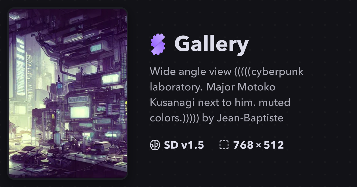 "Wide angle view (((((cyberpunk labora..." | Gallery | Stablecog