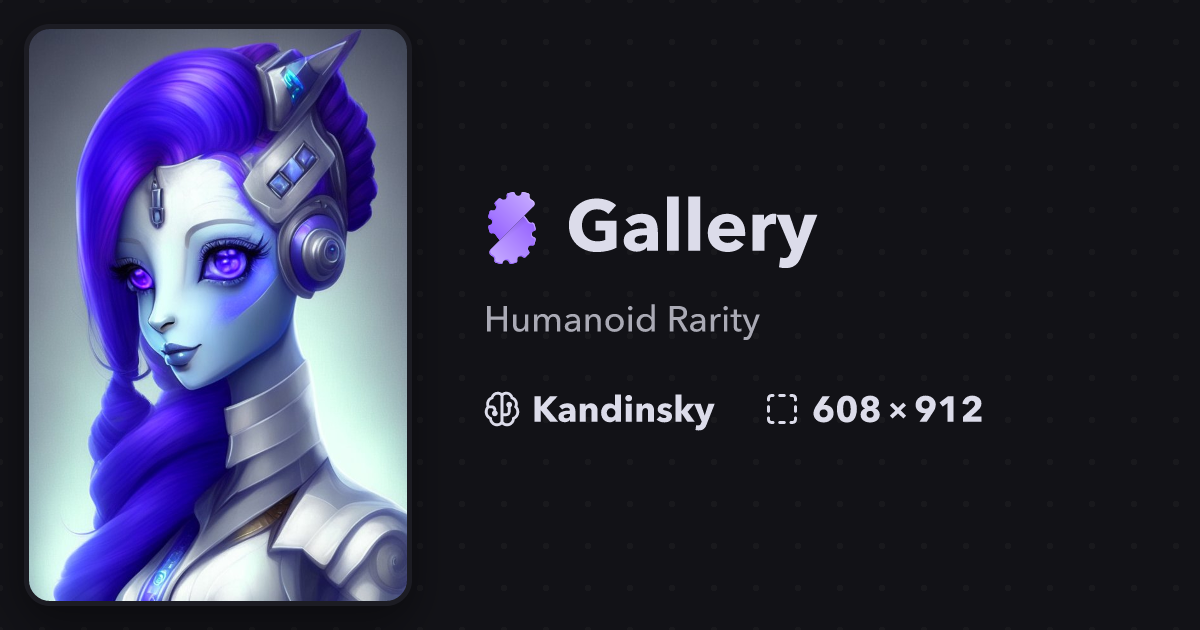 Humanoid Rarity | Gallery