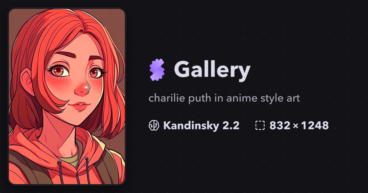 "charilie puth in anime style art" | Gallery | Stablecog