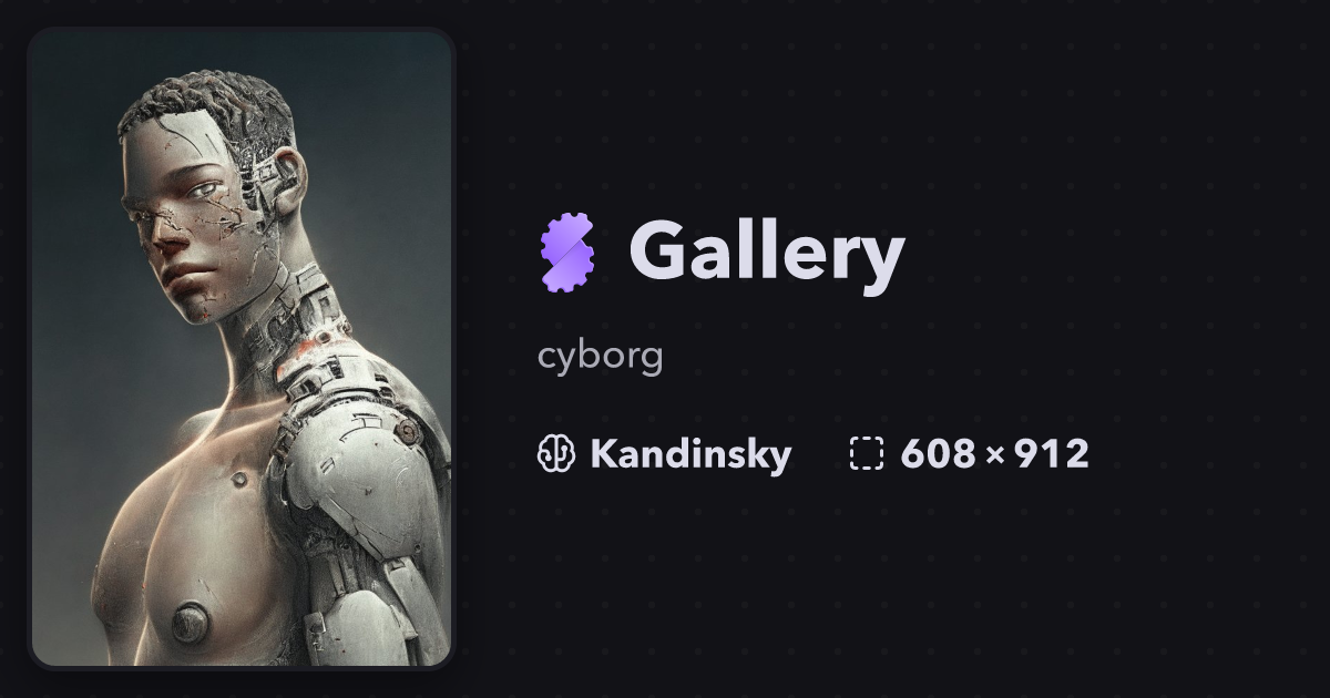 "cyborg" | Gallery | Stablecog