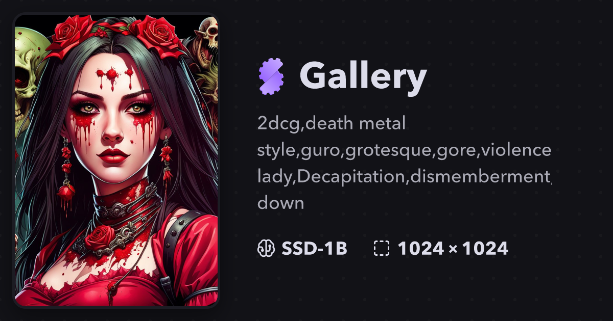 "2dcg,death metal style,guro,grotesque..." | Gallery | Stablecog