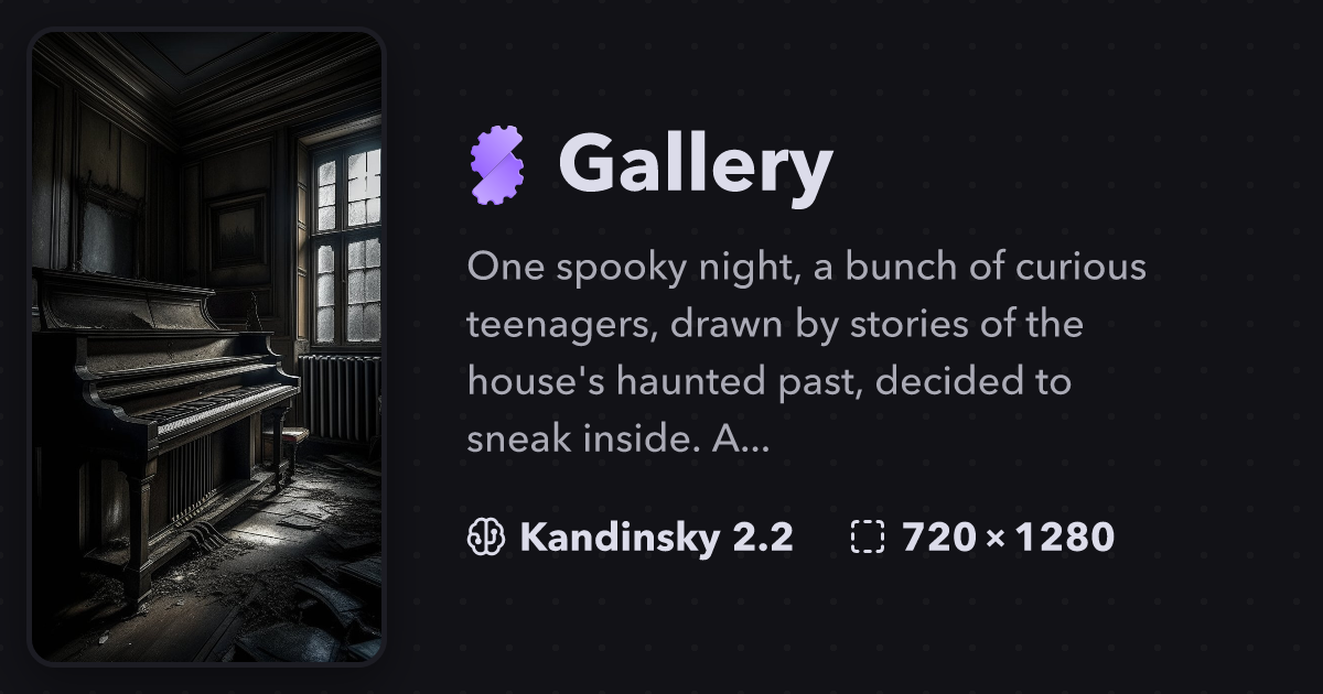 "One spooky night, a bunch of curious ..." | Gallery | Stablecog