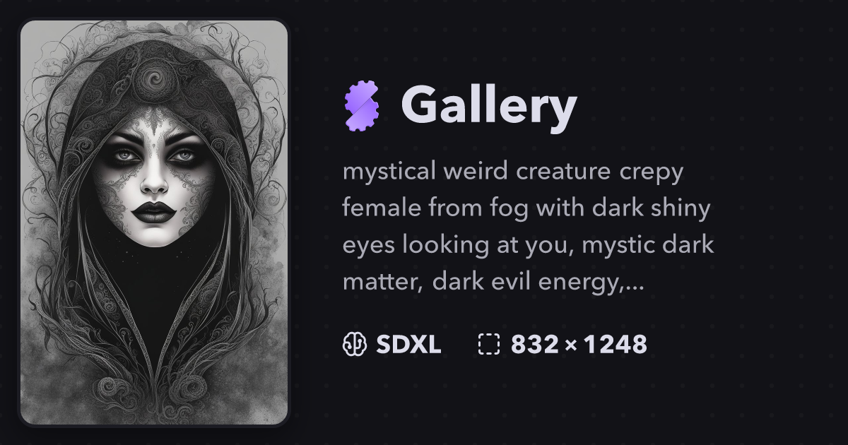 "mystical weird creature crepy female ..." | Gallery | Stablecog