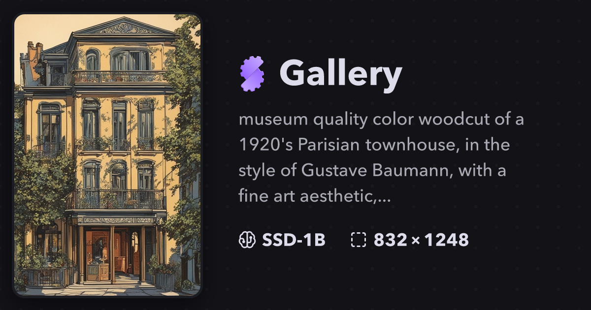 "museum quality color woodcut of a 192..." | Gallery | Stablecog
