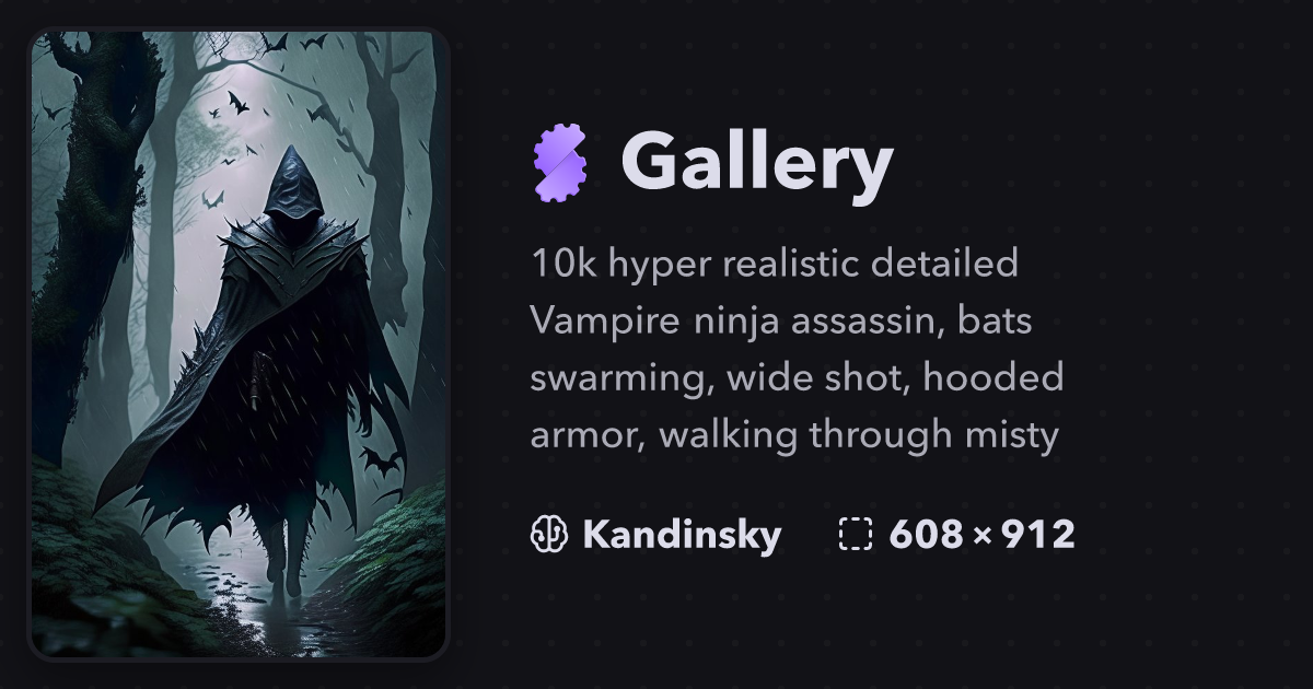 "10k hyper realistic detailed Vampire ..." | Gallery | Stablecog